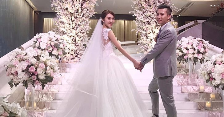 Yoyo Tang's Wedding Dress | POPSUGAR Fashion