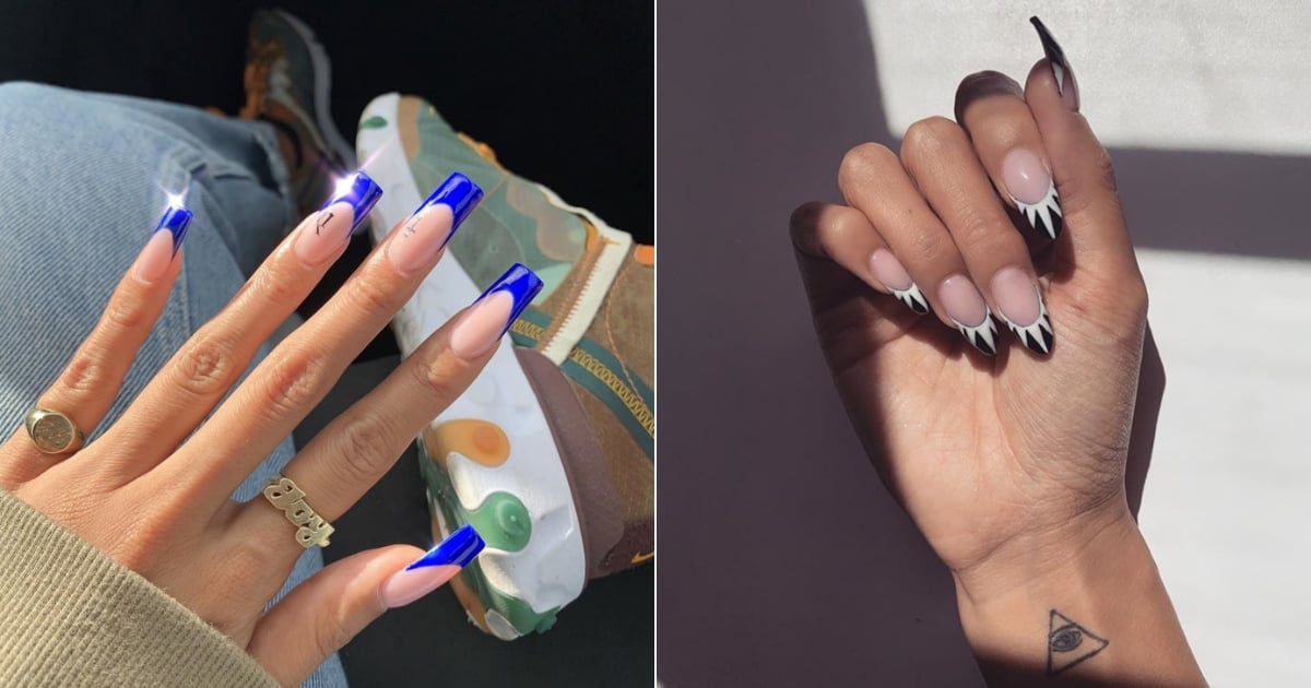 Deep-Arched French Manicure Nail Art Trend 2019 | PS UK Beauty