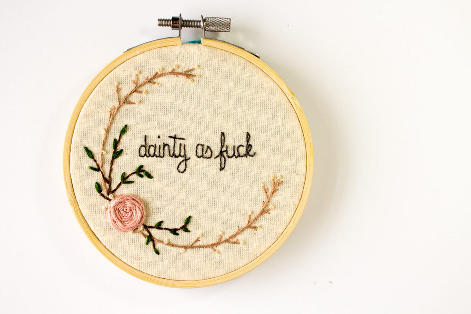 Embroidery Hoops With Curse Words | PS Love