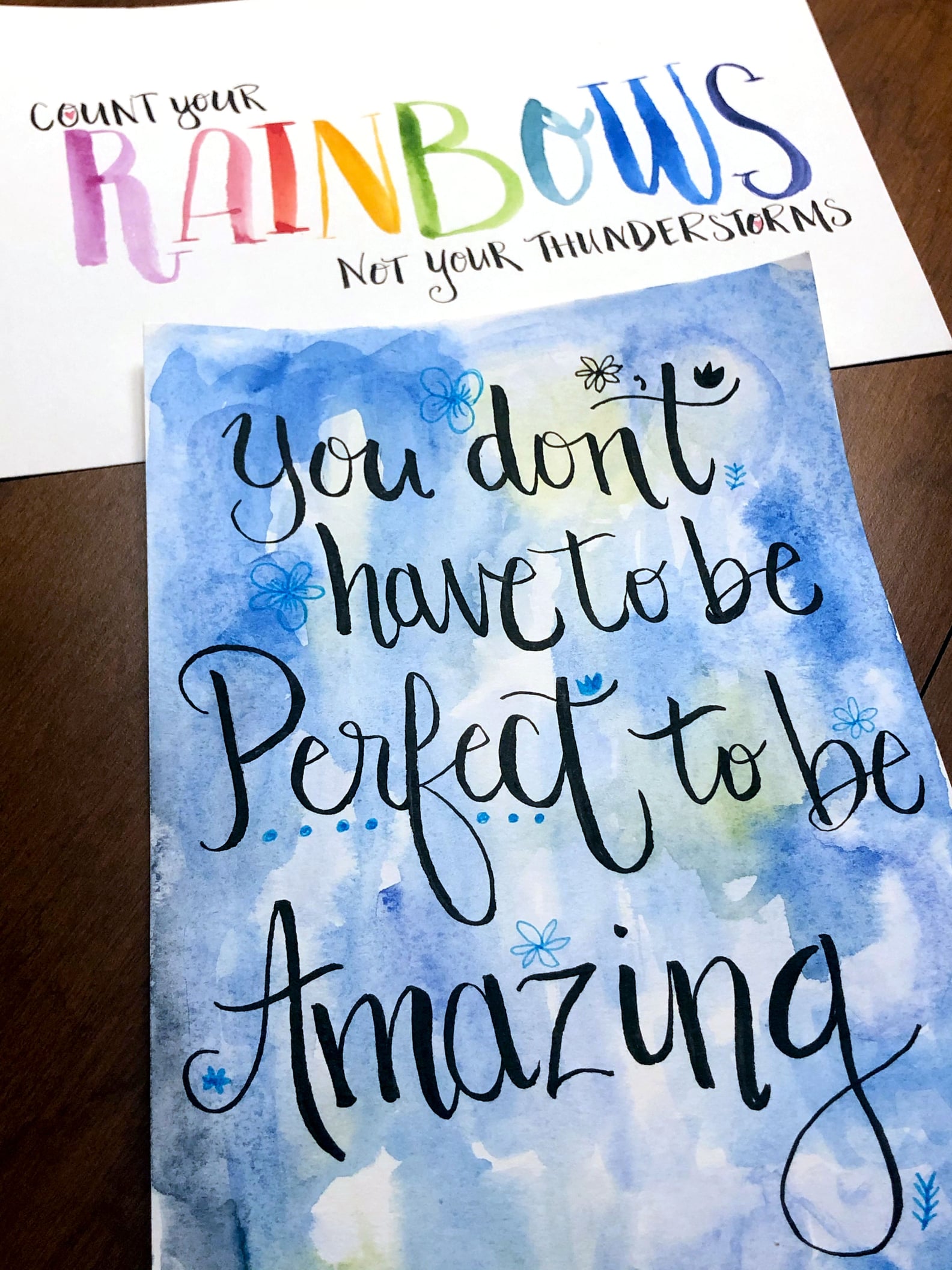 Mindful Lettering For Stress Relief | PS Fitness
