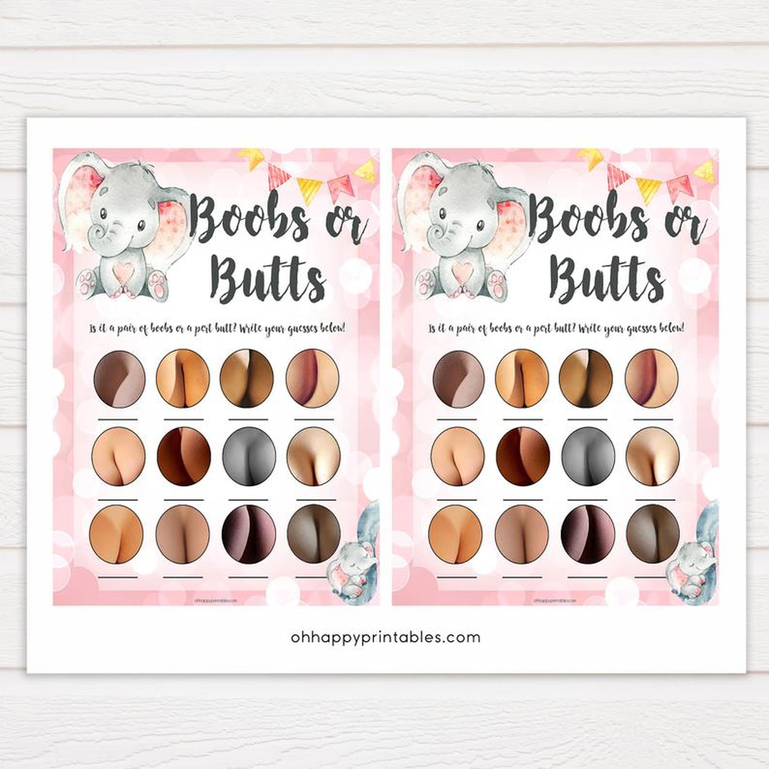 30 Printable Baby-Shower Games | PS Family