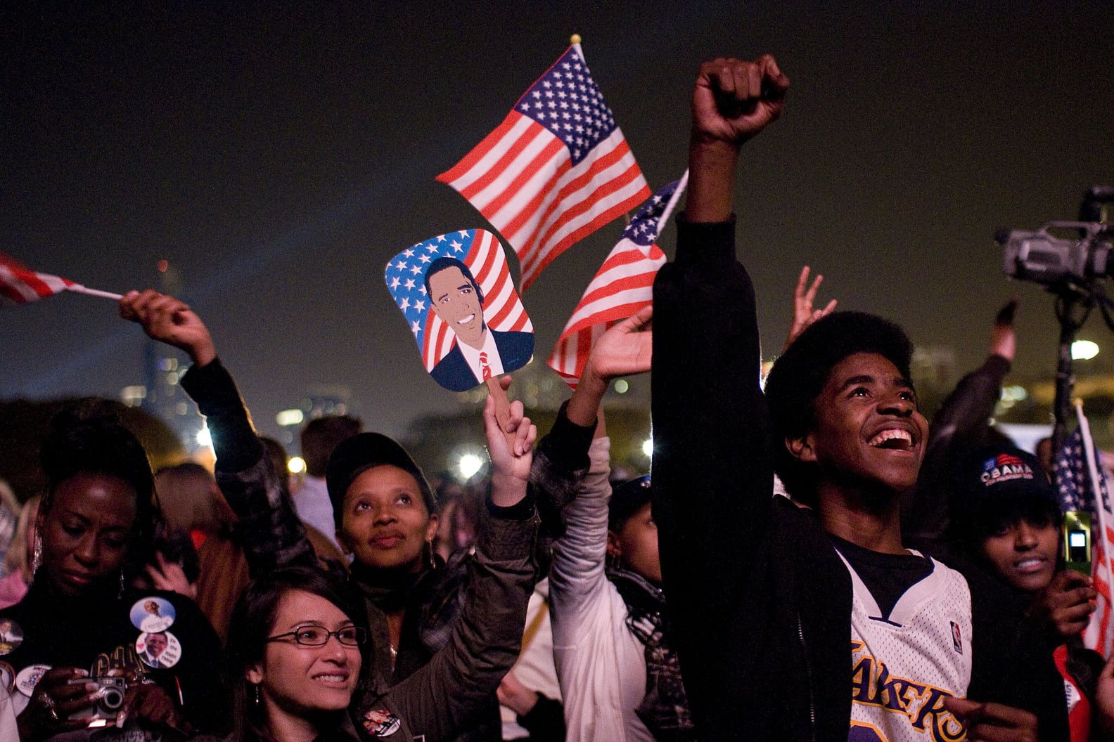 Barack Obama's 2008 Election Night Pictures | PS News