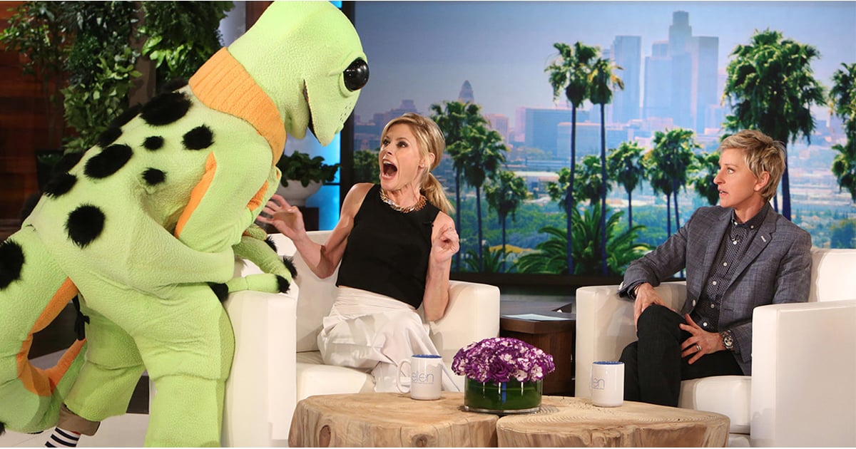 Ellen DeGeneres Scaring Guests | GIFs | POPSUGAR Celebrity