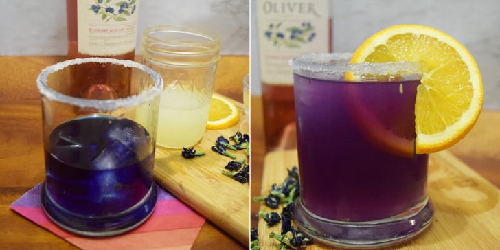 Color-Changing Butterfly Pea Flower Cocktail Recipe | POPSUGAR Food