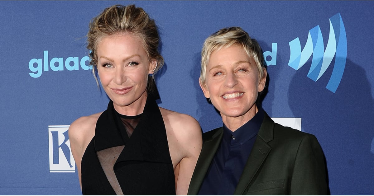 Ellen DeGeneres and Portia de Rossi Adopt a Dog Named Kid | POPSUGAR ...