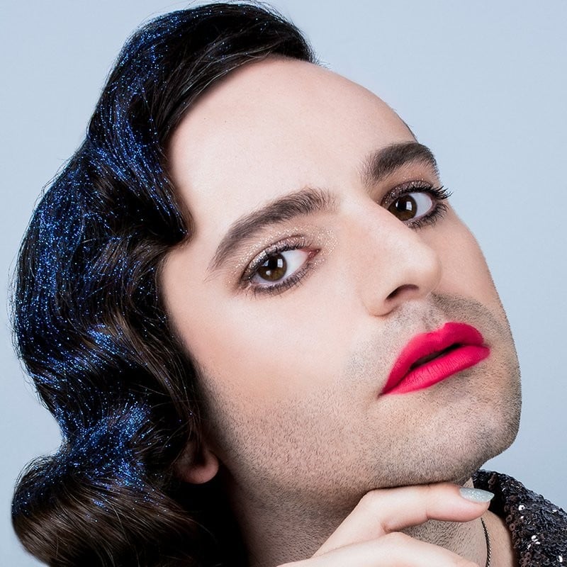 Jacob Tobia in Nonbinary Fluide Makeup Campaign | POPSUGAR Beauty