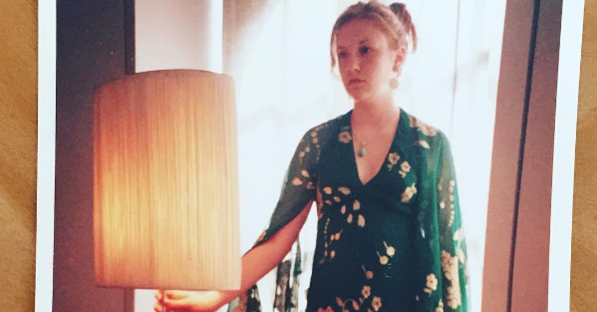 Lena Dunham's Prom Dress Instagram | PS Fashion
