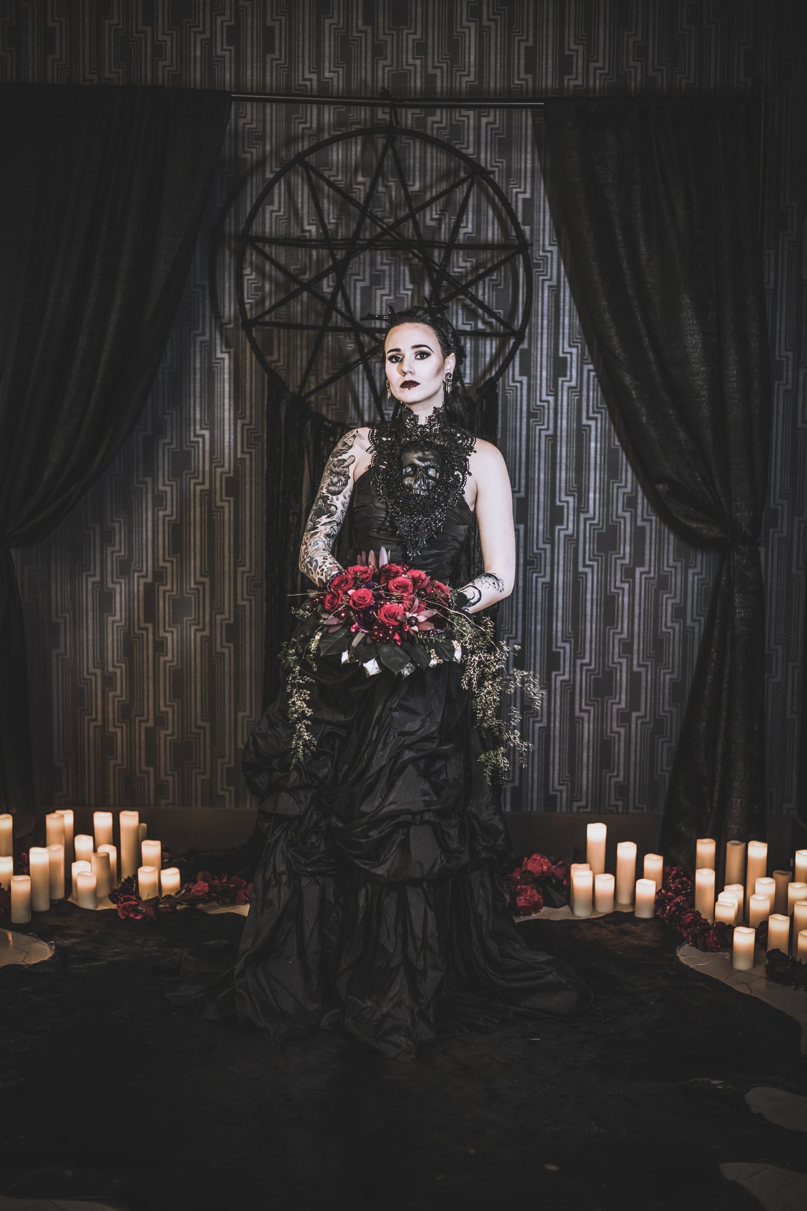 Halloween Goth Wedding Ideas | PS Love