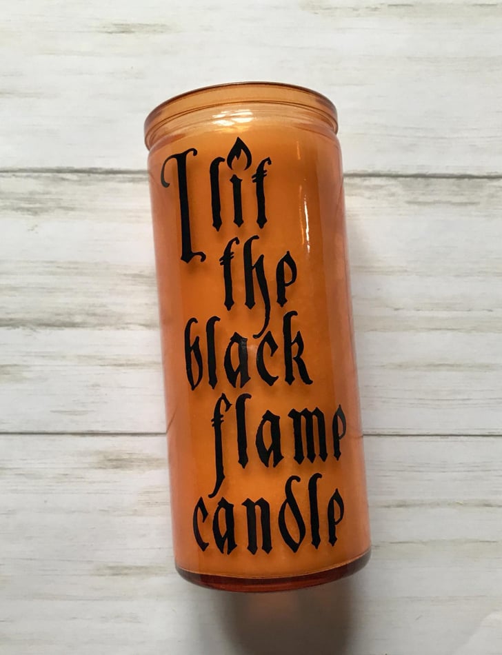 Black Flame Hocus Pocus Orange Votive Candle | Best Hocus Pocus ...
