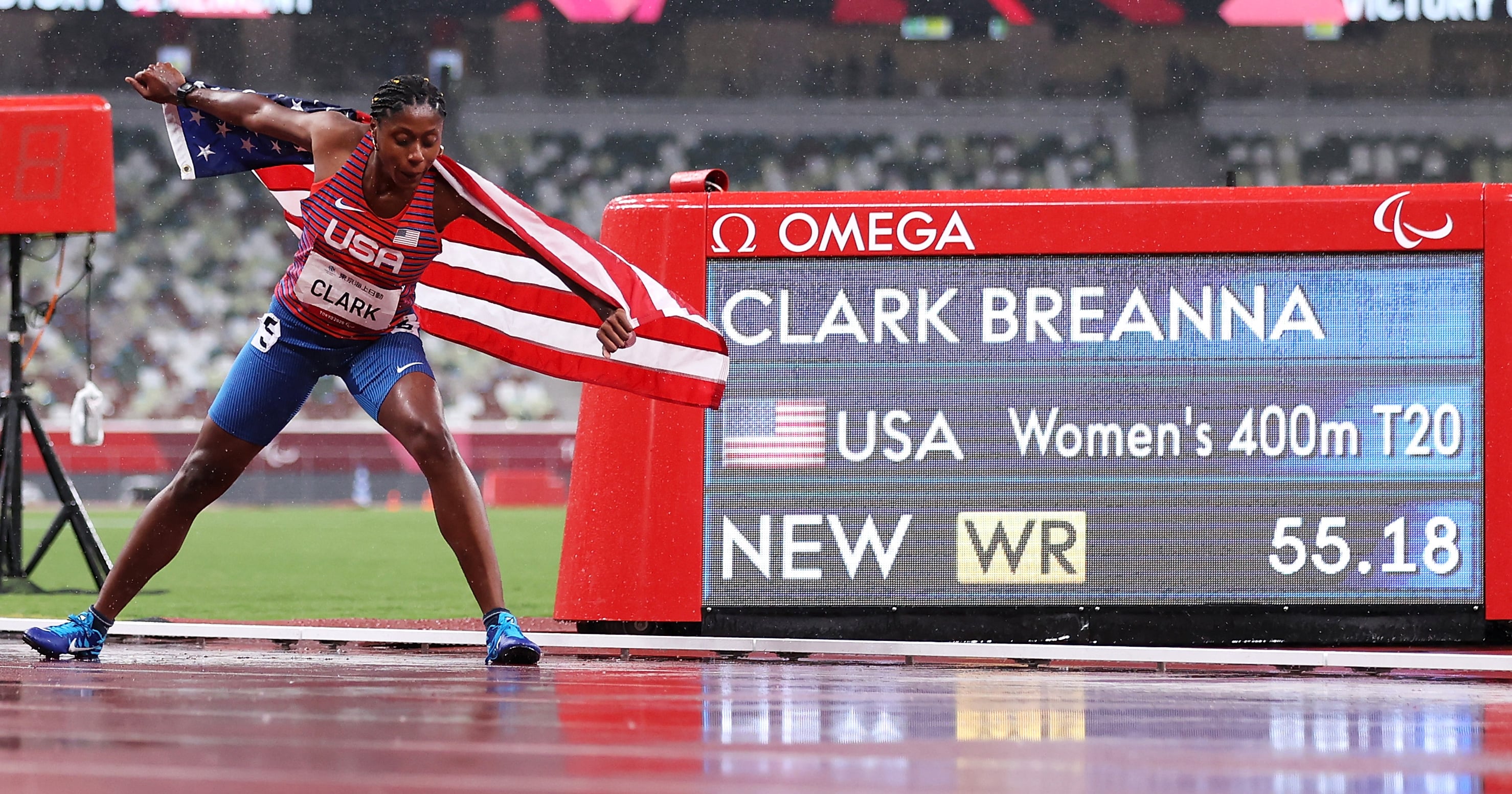 Breanna Clark Won Gold Medal in T20 400m at 2021 Paralympics | PS Fitness