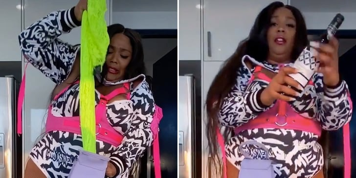 Watch Lizzo Unpack Her Tiny Purse on Instagram | POPSUGAR Fashion UK