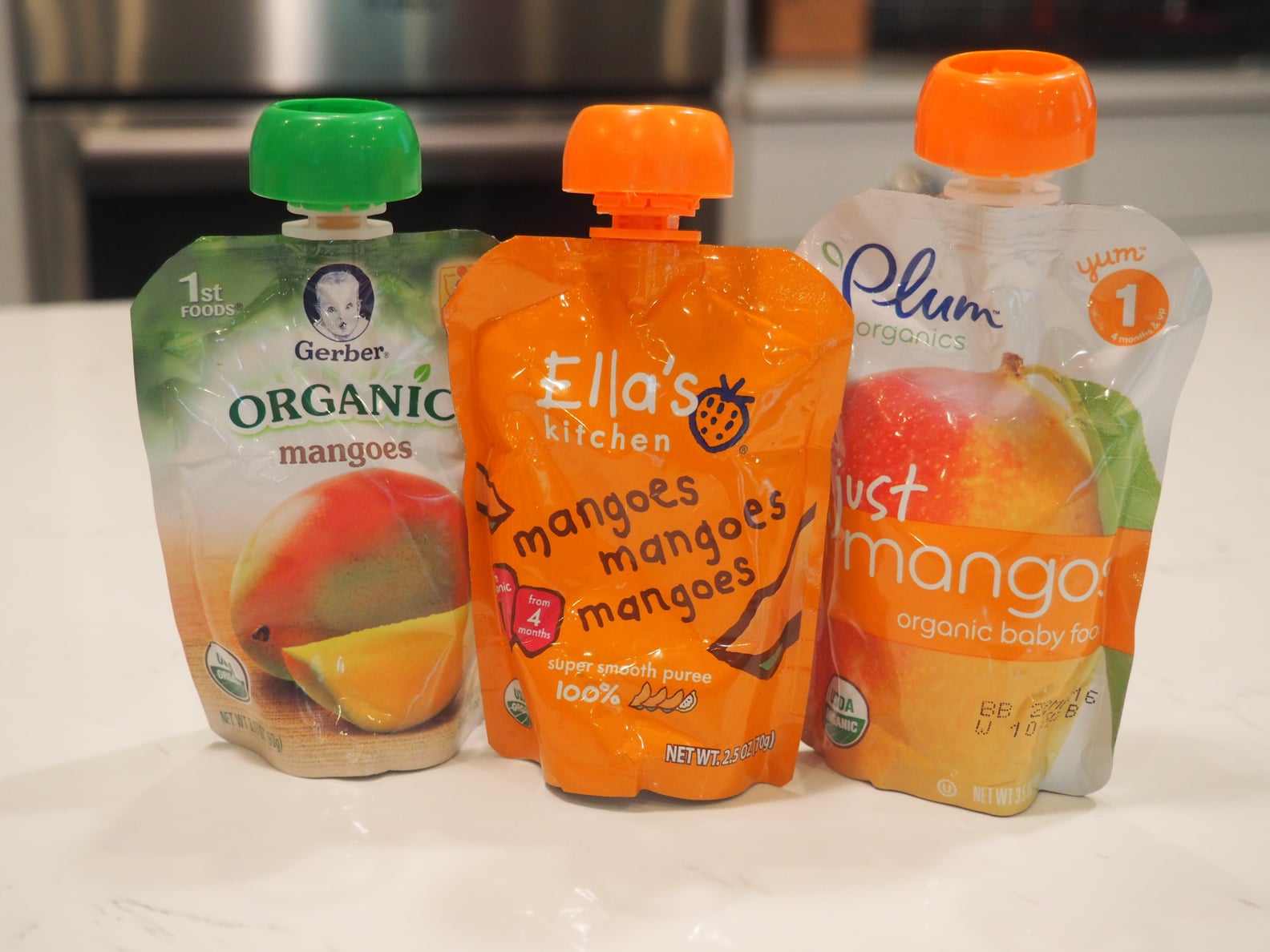 Best Squeezable Baby Food Flavors | PS Family