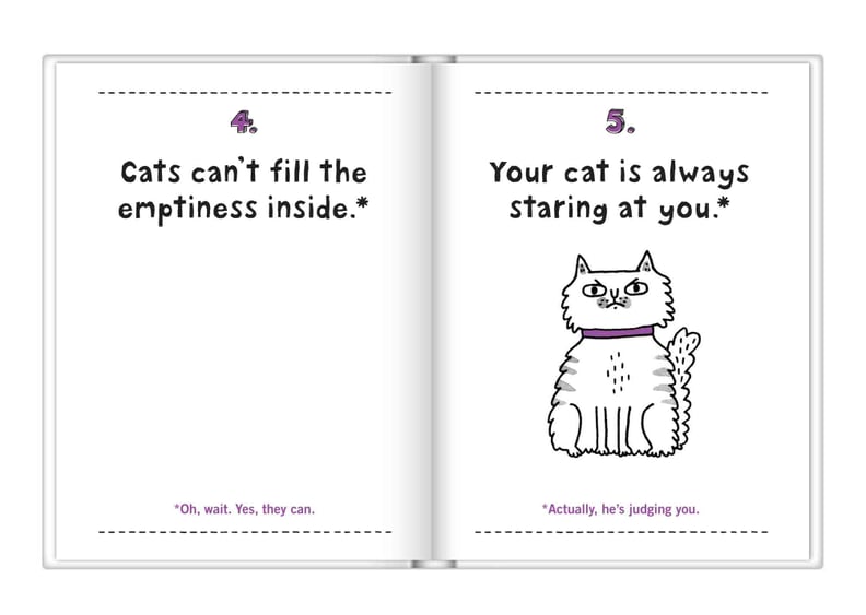 100 Reasons to Panic About Being a Cat Lady Book | PS Family