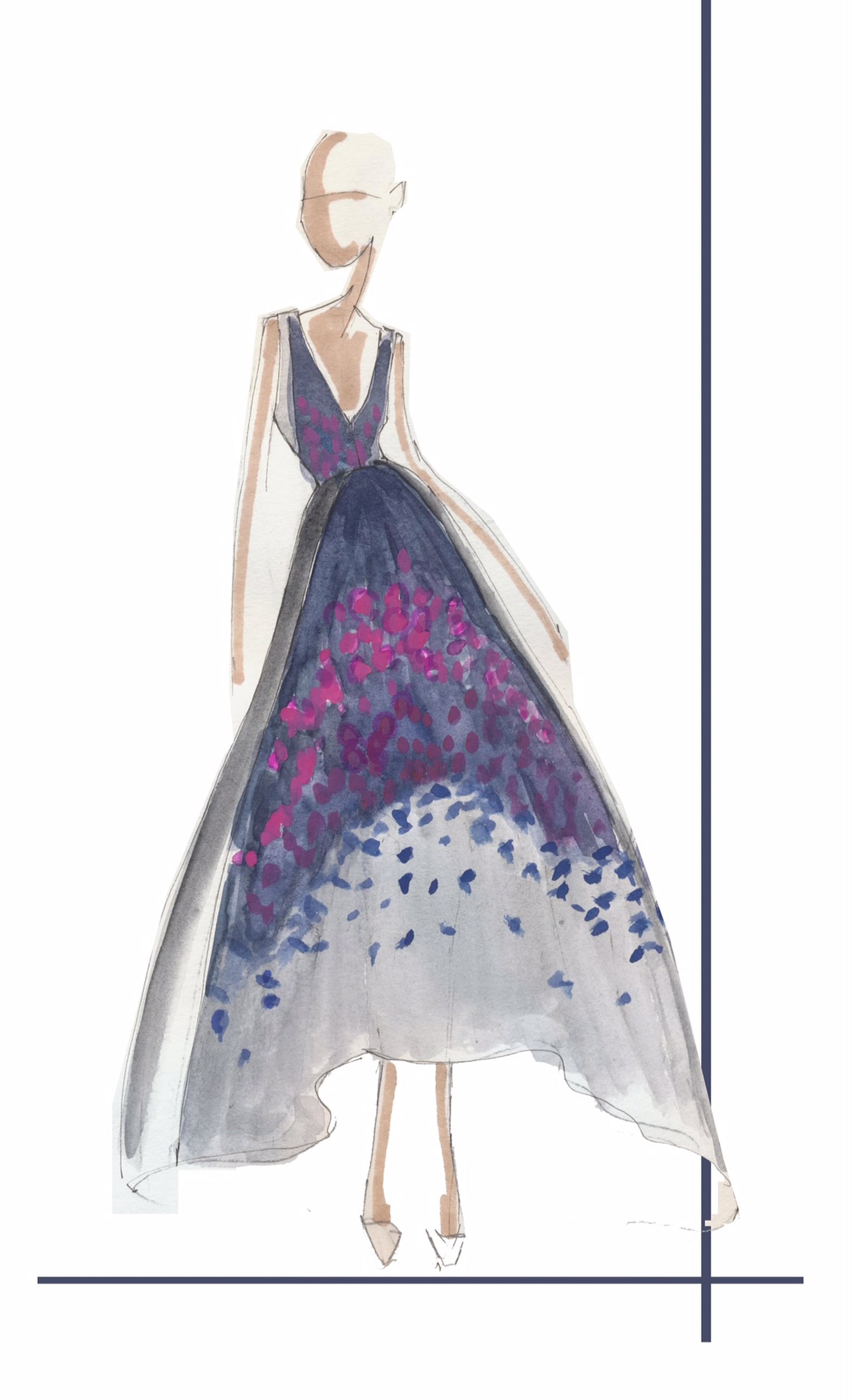 Designer Sketches From New York Fashion Week Fall 2015 | PS Fashion