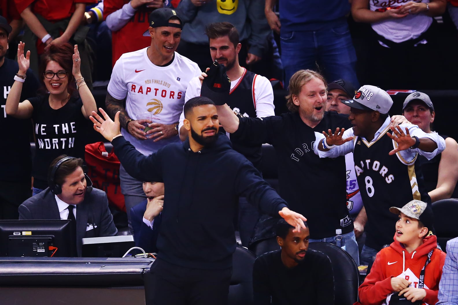 Barack Obama and Drake at the 2019 NBA Finals | POPSUGAR Celebrity