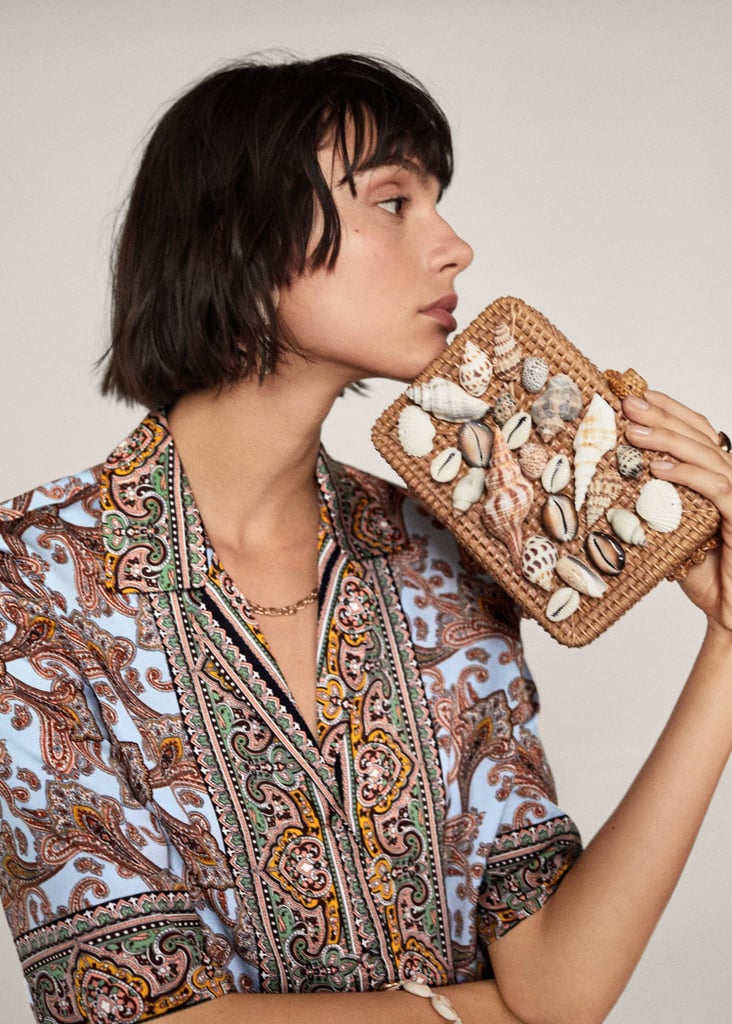 Gigi Hadid Michael Kors Dress and Seashell Bag 2019 | POPSUGAR Fashion UK