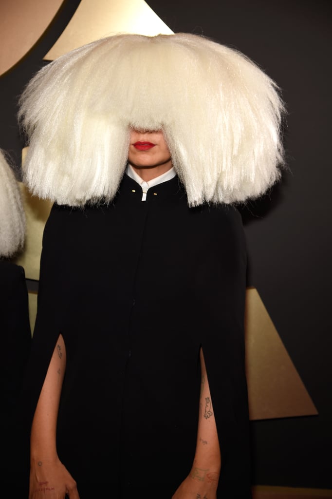 Sia | Hair and Makeup at the Grammys 2015 | Red Carpet Pictures ...