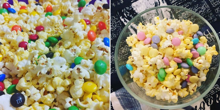 Popcorn Mixed With M&M's Is the Best Movie Snack | POPSUGAR Food UK