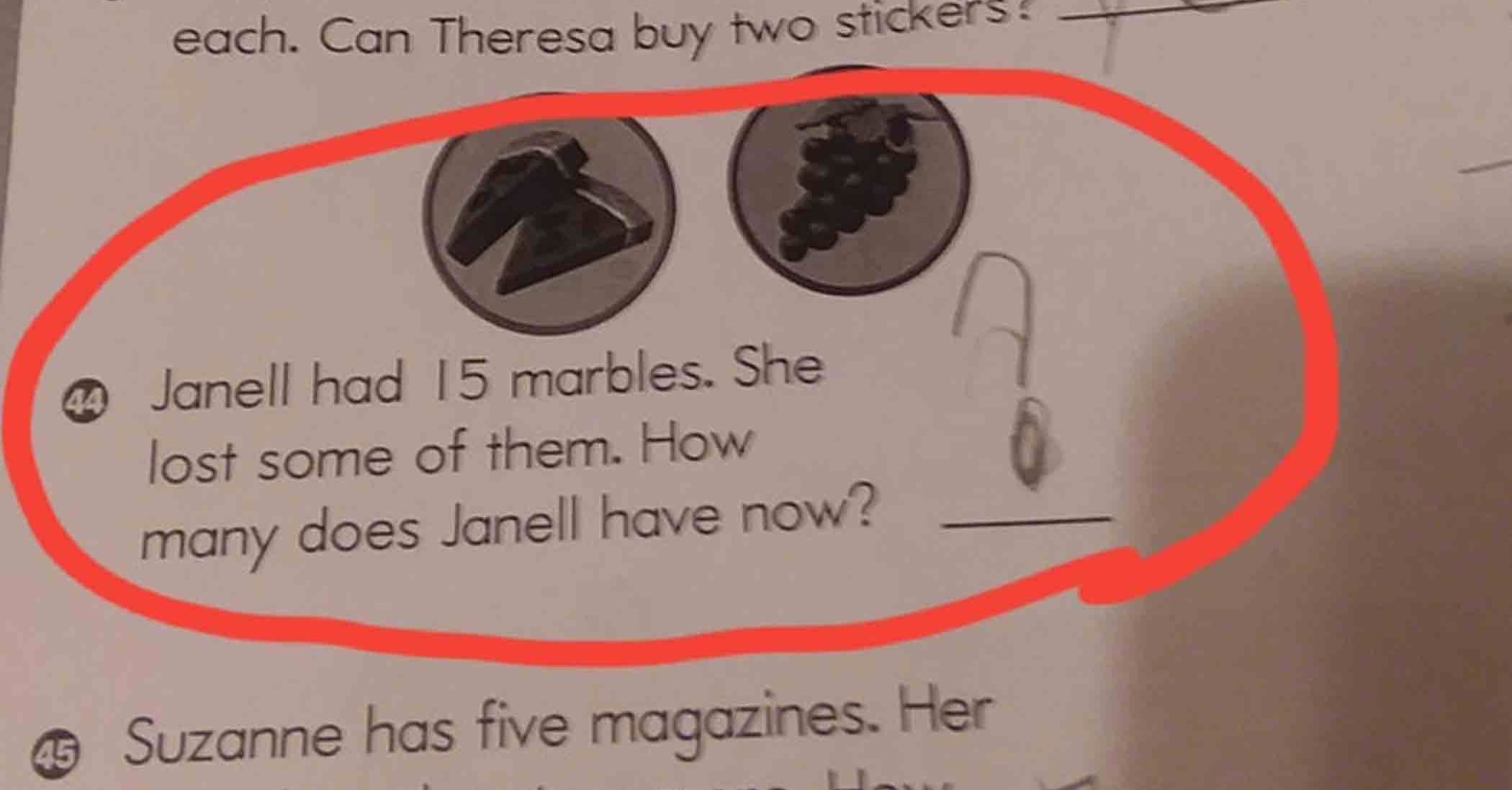 Math Homework Question With No Answer | POPSUGAR Family