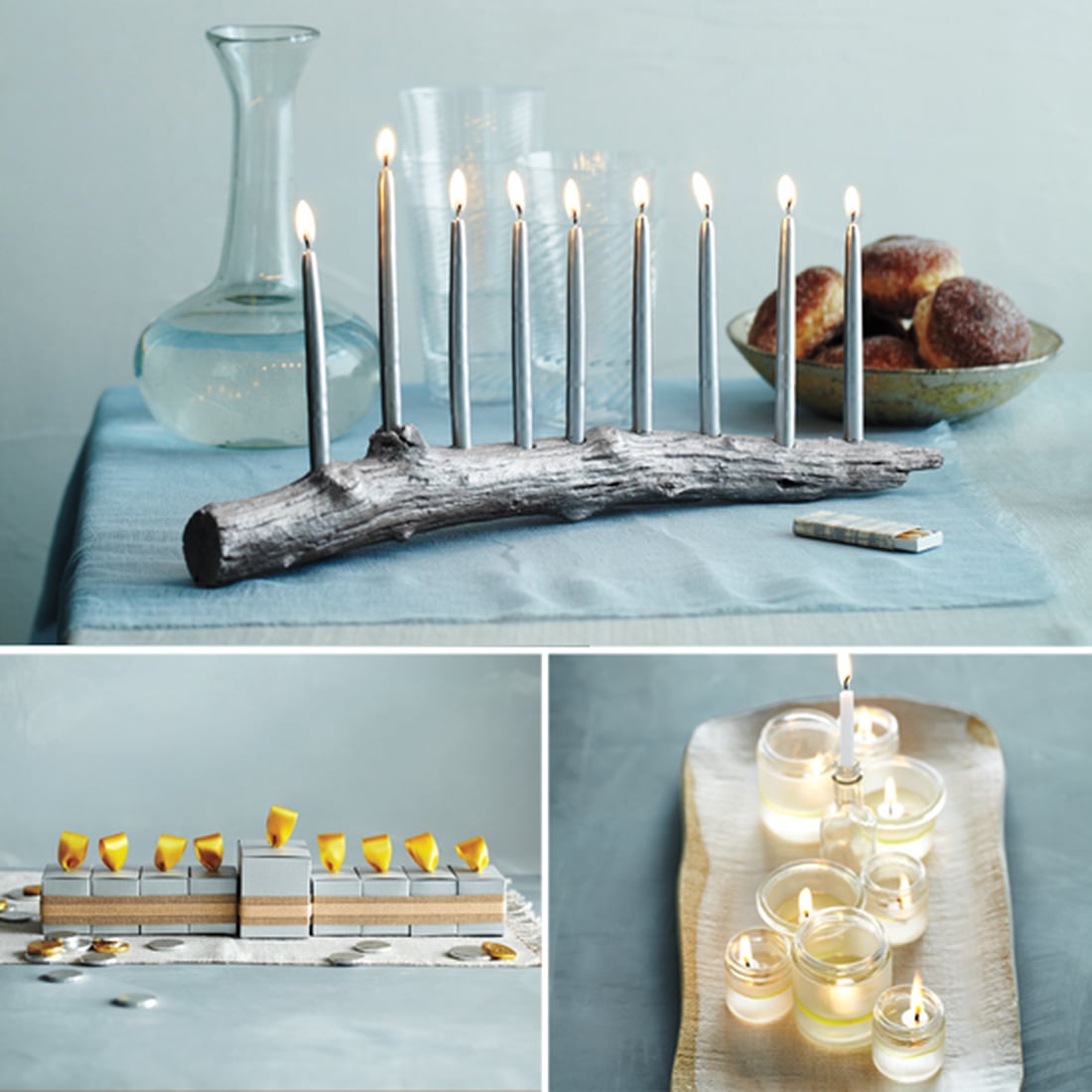 DIY Menorahs From Martha Stewart | PS Family