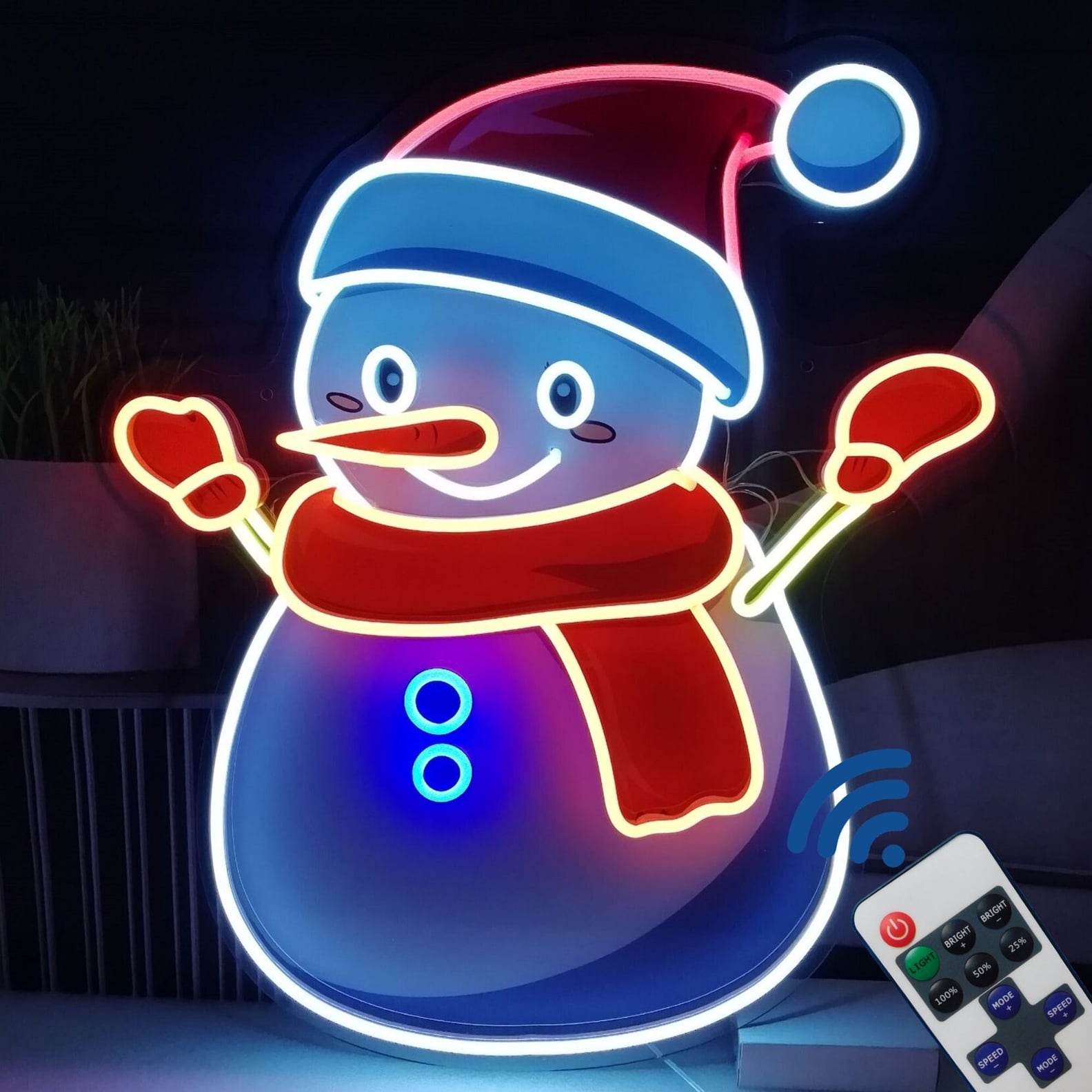 Best Christmas Neon Lights | PS Home