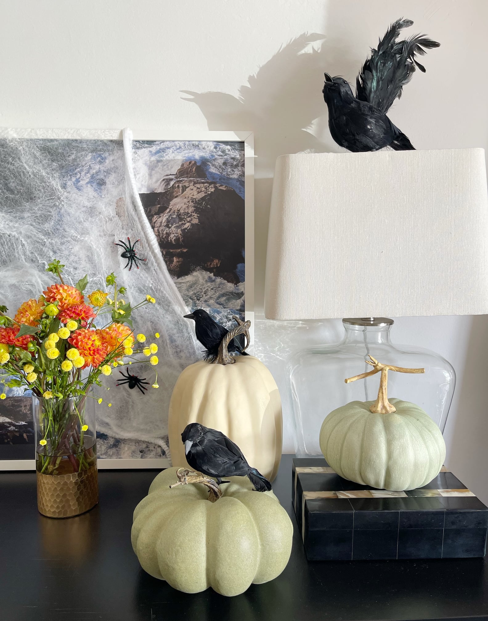 How I Styled Pottery Barn's Faux Pumpkins | Review + Photos | PS Home