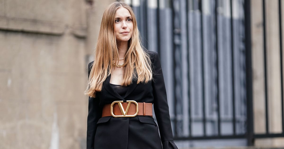 How to Belt a Blazer | POPSUGAR Fashion