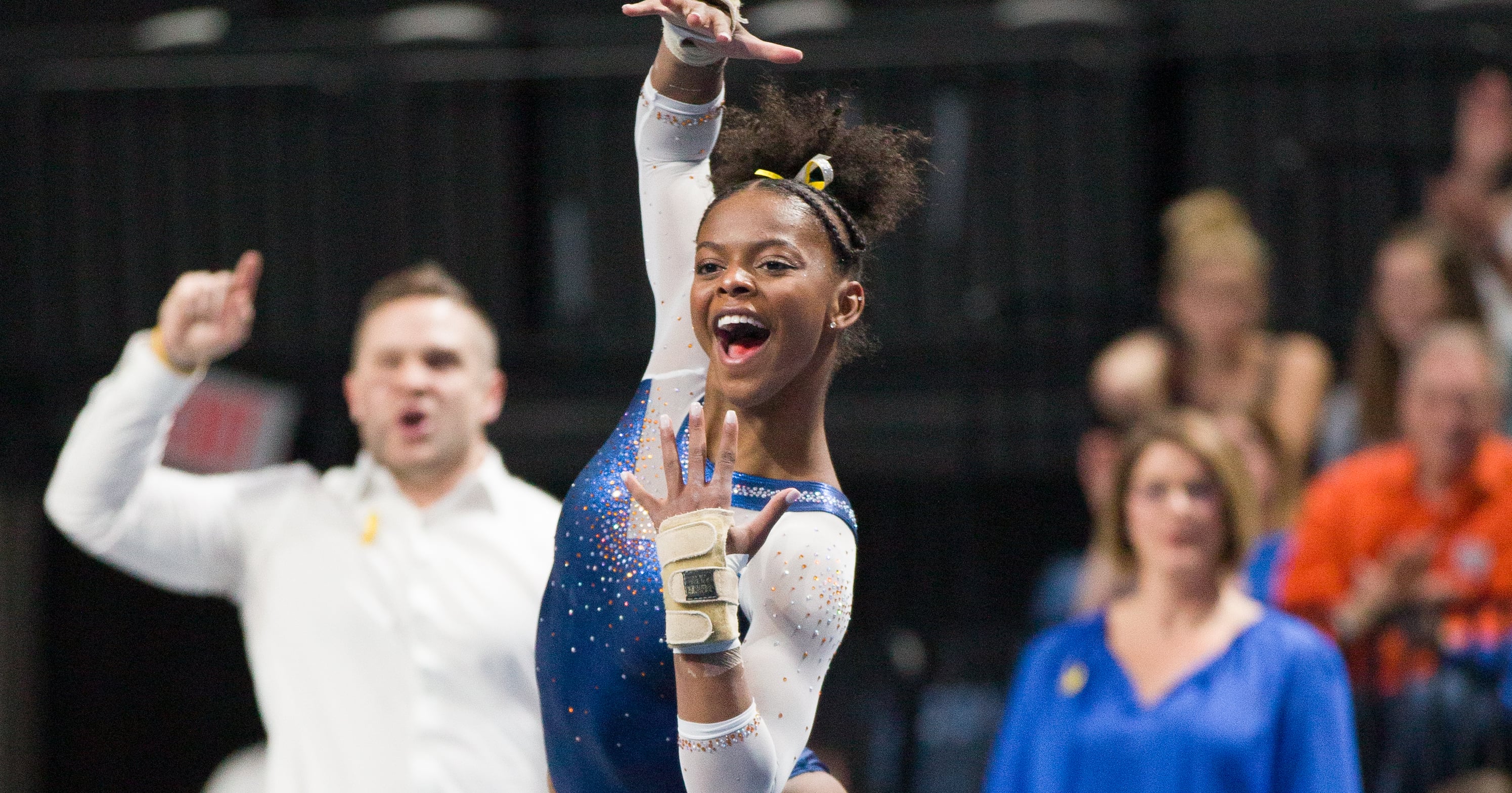 Trinity Thomas's Perfect-10 Gymnastics Floor Routine | PS Fitness