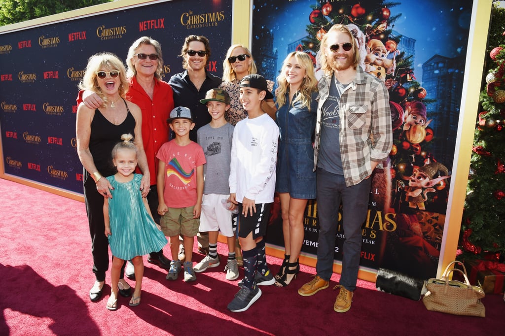 Kurt Russell's Family at The Christmas Chronicles Premiere | POPSUGAR ...