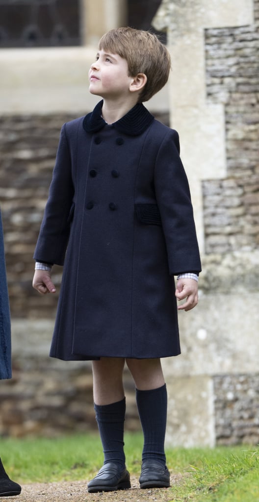 Prince Louis Makes His Royal Christmas Debut | POPSUGAR Celebrity