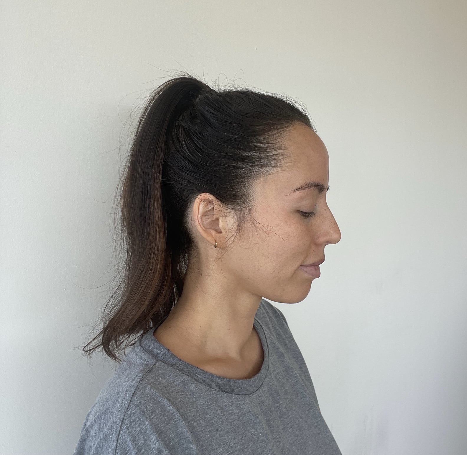 I Tried TikTok's Ponytail Hack For Layered Hair: See Photos | POPSUGAR ...