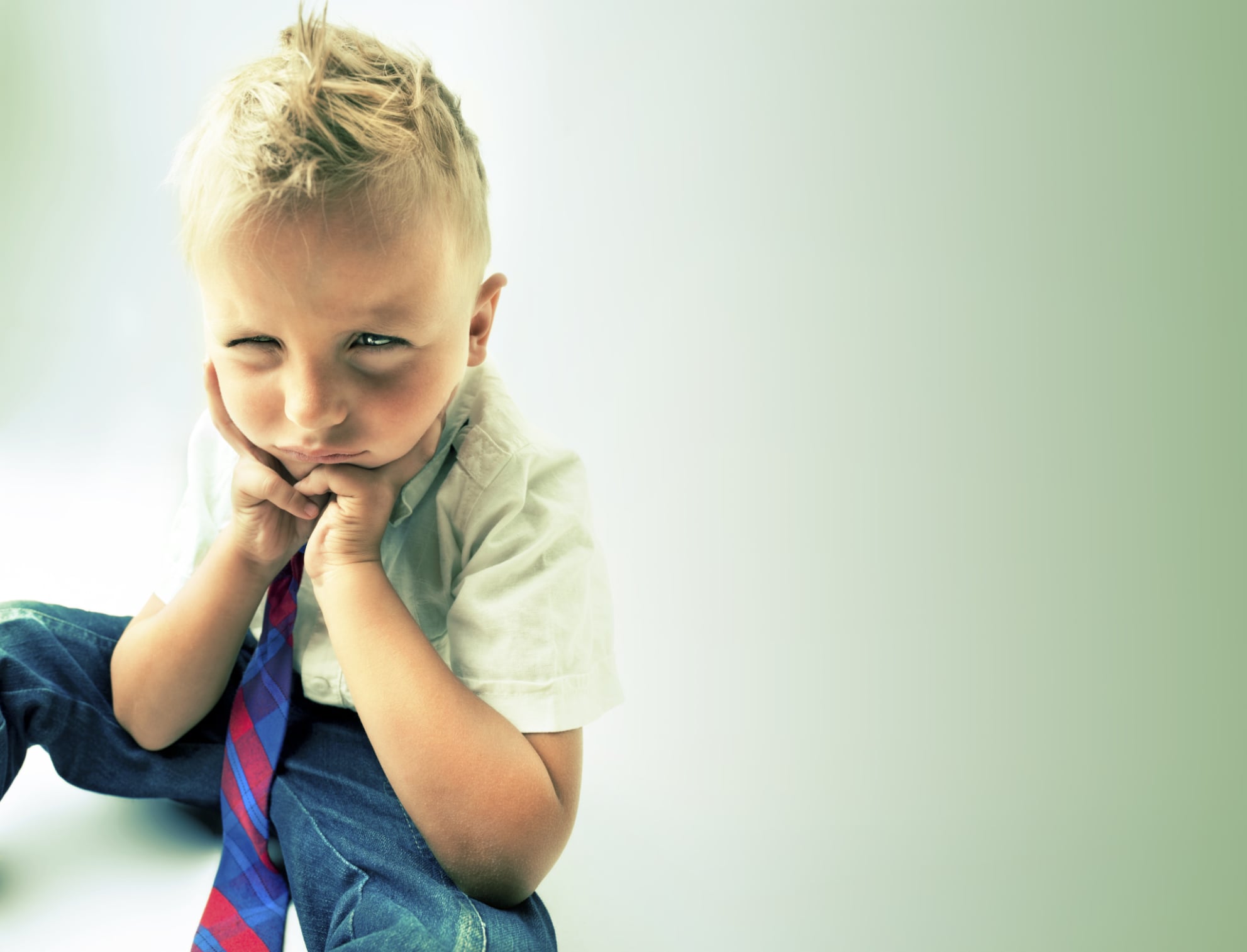 kid crying in timeout