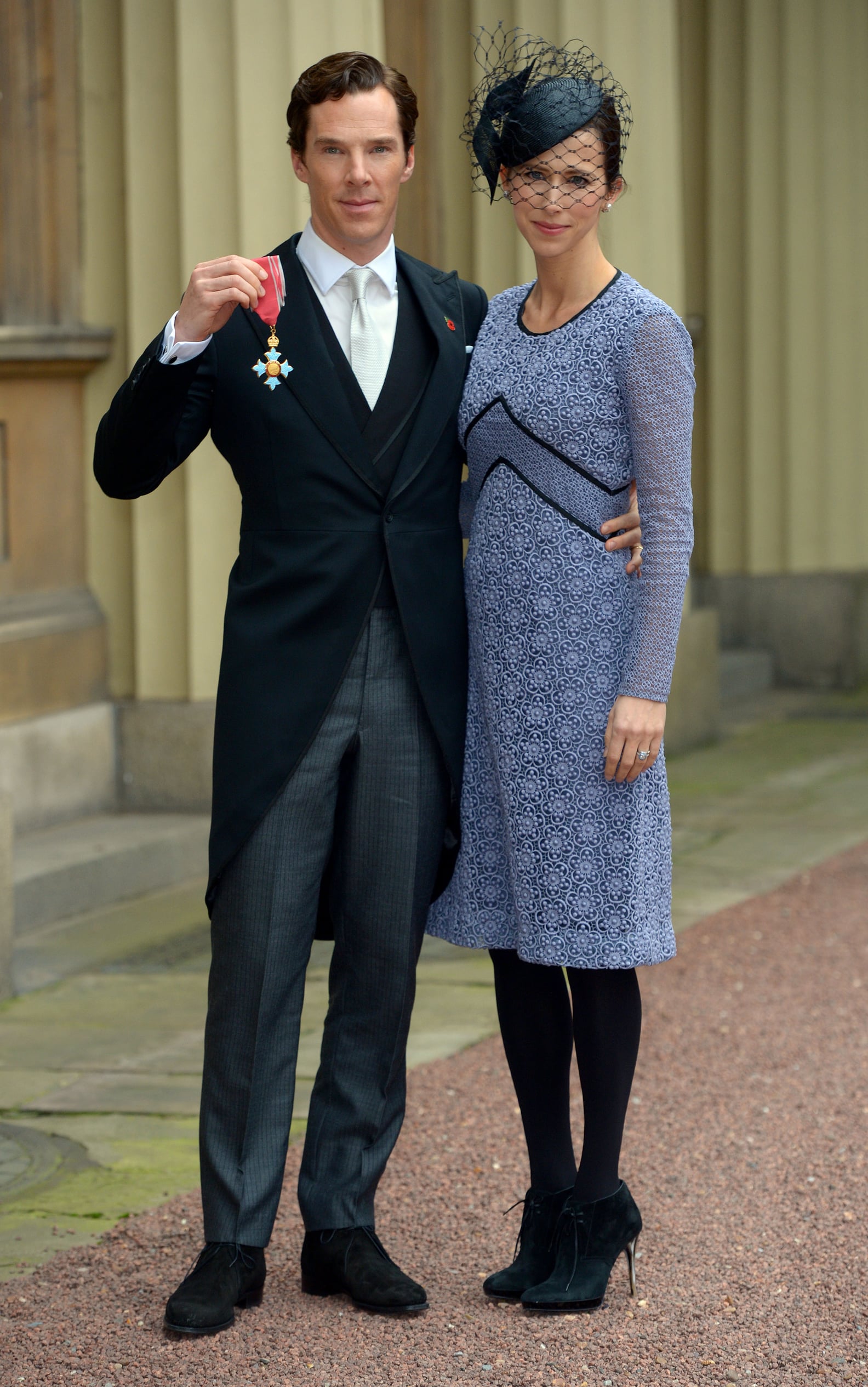 Sophie Hunter in Burberry at CBE Ceremony | PS Fashion