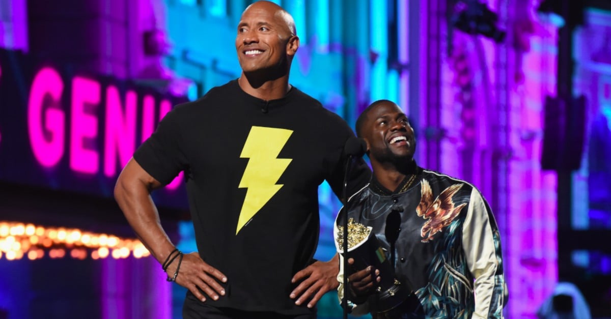 Dwayne Johnson and Kevin Hart Funny Moments | PS Celebrity