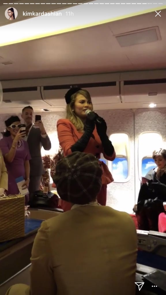 Chrissy Teigen's Pan Am Birthday Party Photos | POPSUGAR Celebrity