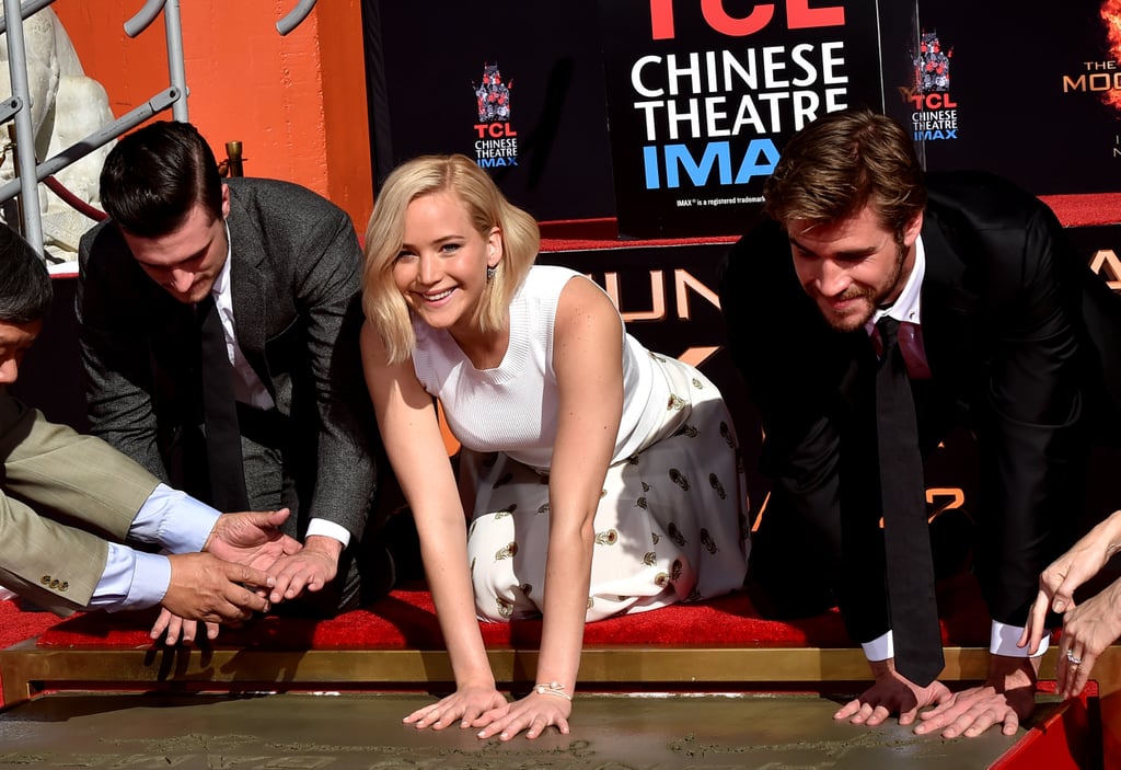 The Hunger Games Handprint Ceremony in LA | Pictures | POPSUGAR Celebrity