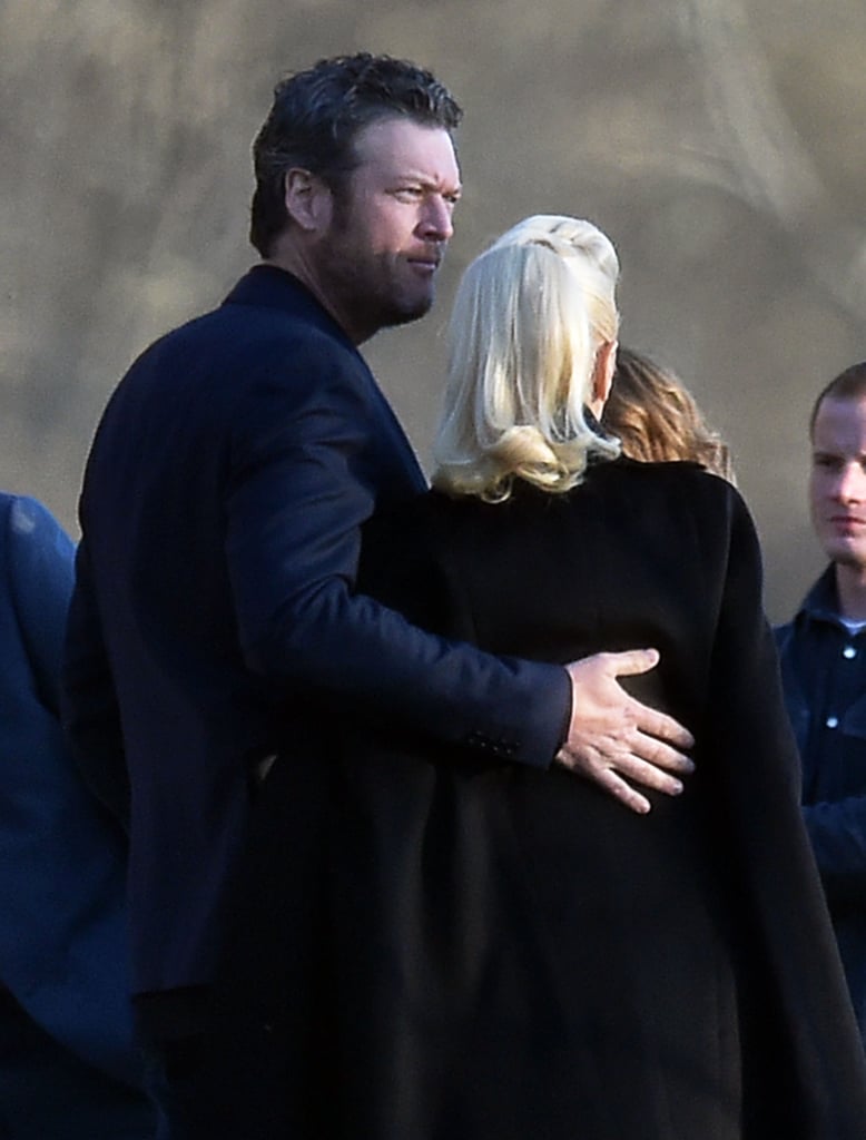 Gwen Stefani and Blake Shelton at RaeLynn's Wedding 2016 | POPSUGAR ...