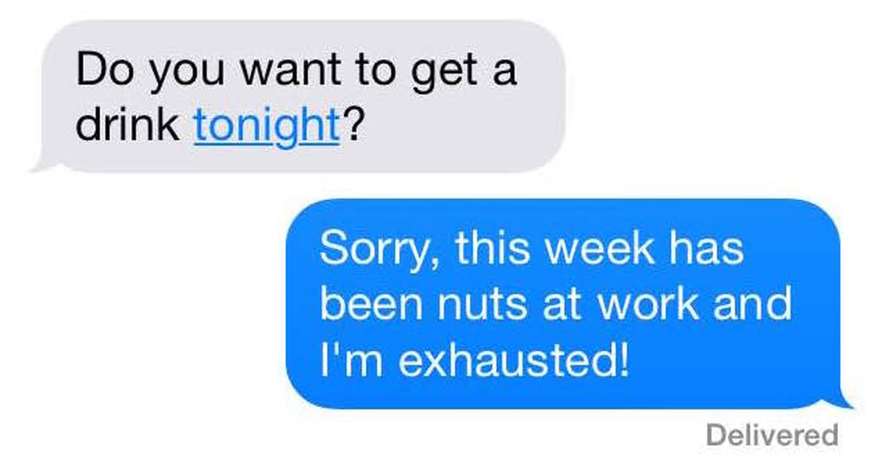 Texts to Cancel Plans | PS Tech