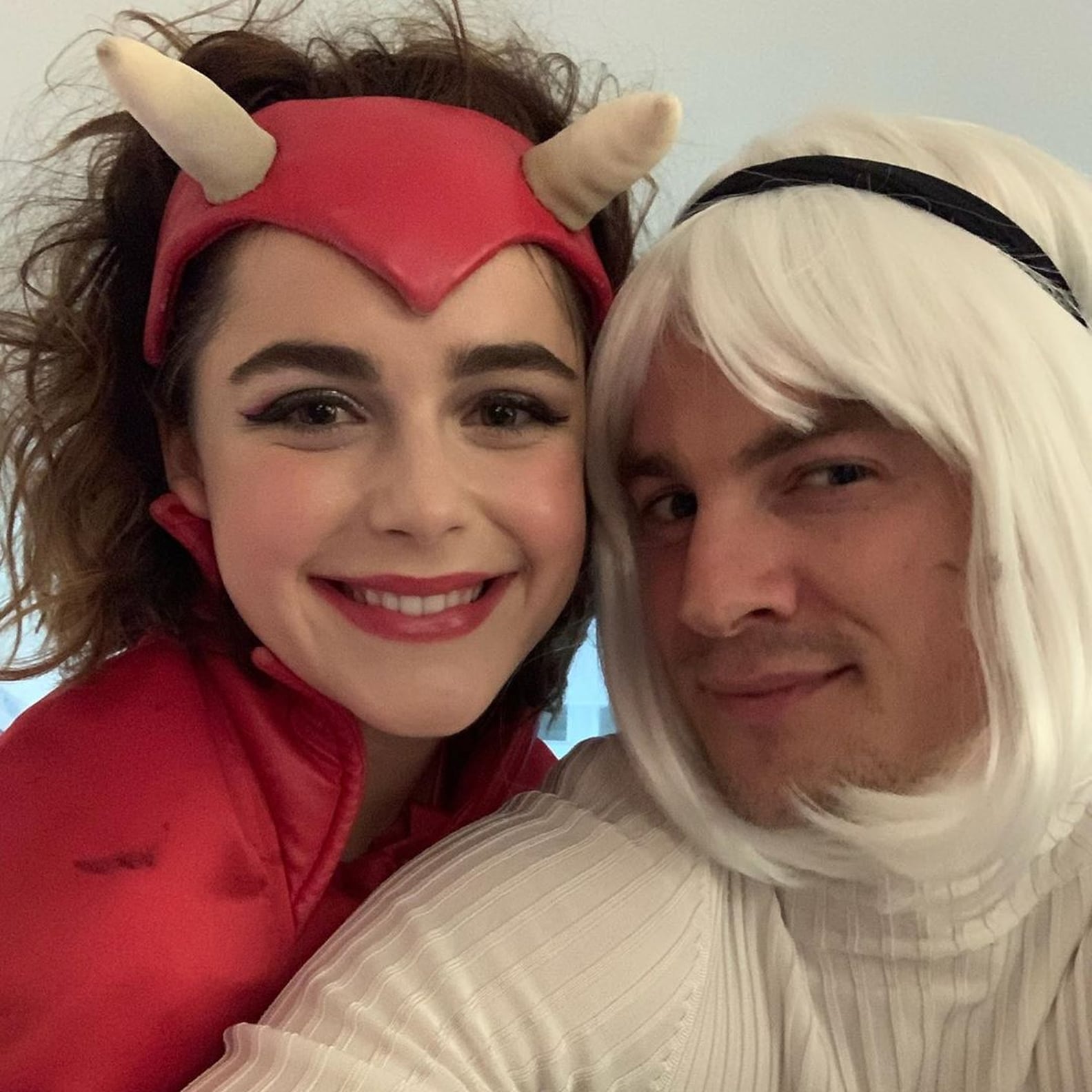 Kiernan Shipka and Luke Cook's Chilling Adventures Costumes | PS Celebrity