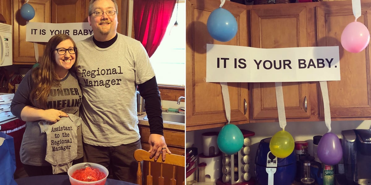 The Office-Themed Gender Reveal Party | PS Family