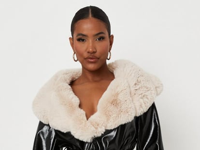 The Faux Fur Trimmed Top Is a Major 2021 Trend | POPSUGAR Fashion