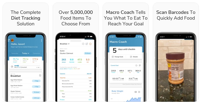 10 Best Macro-Tracking Apps | POPSUGAR Fitness