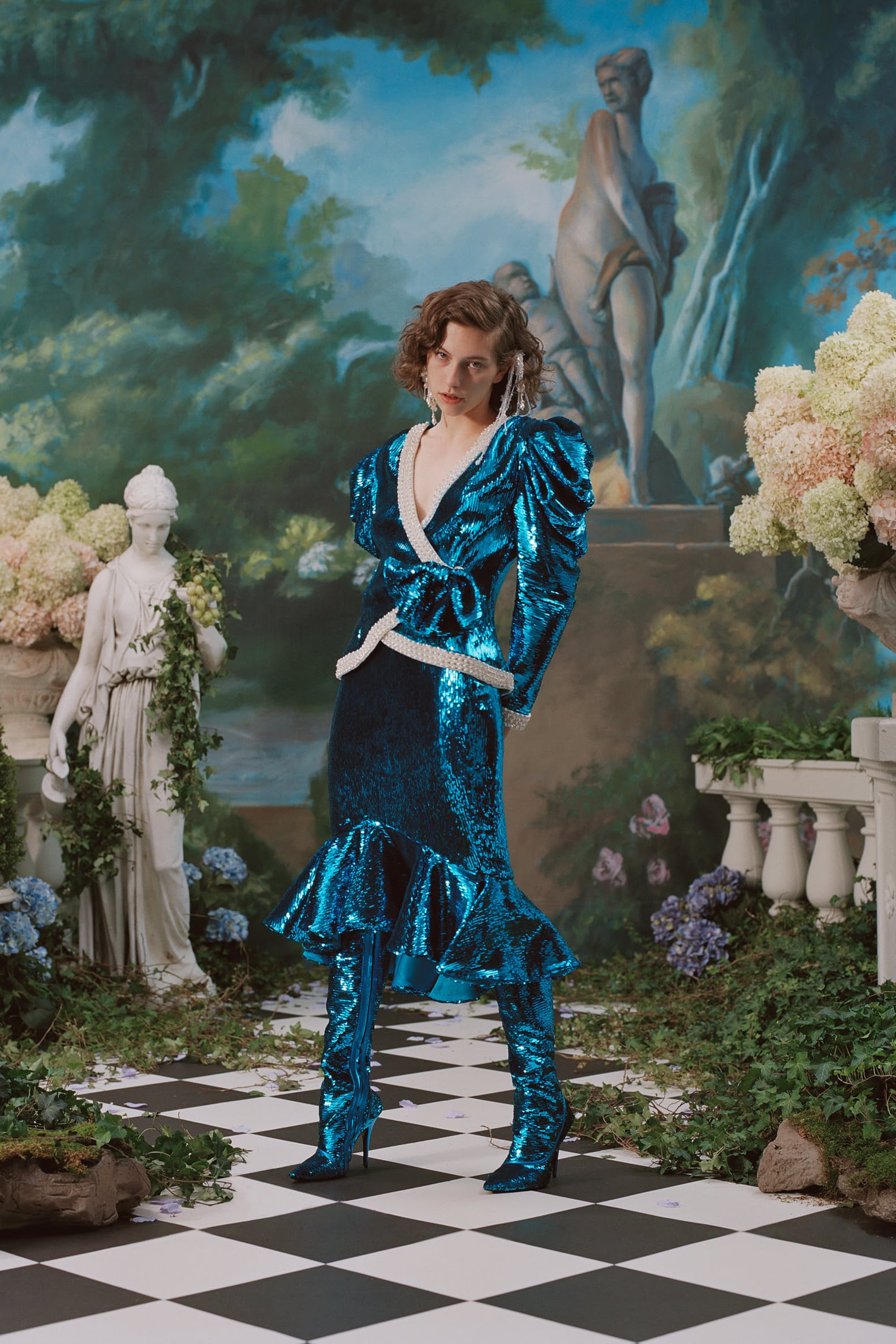 January Jones and Kiernan Shipka Star in Rodarte's Campaign | PS Fashion