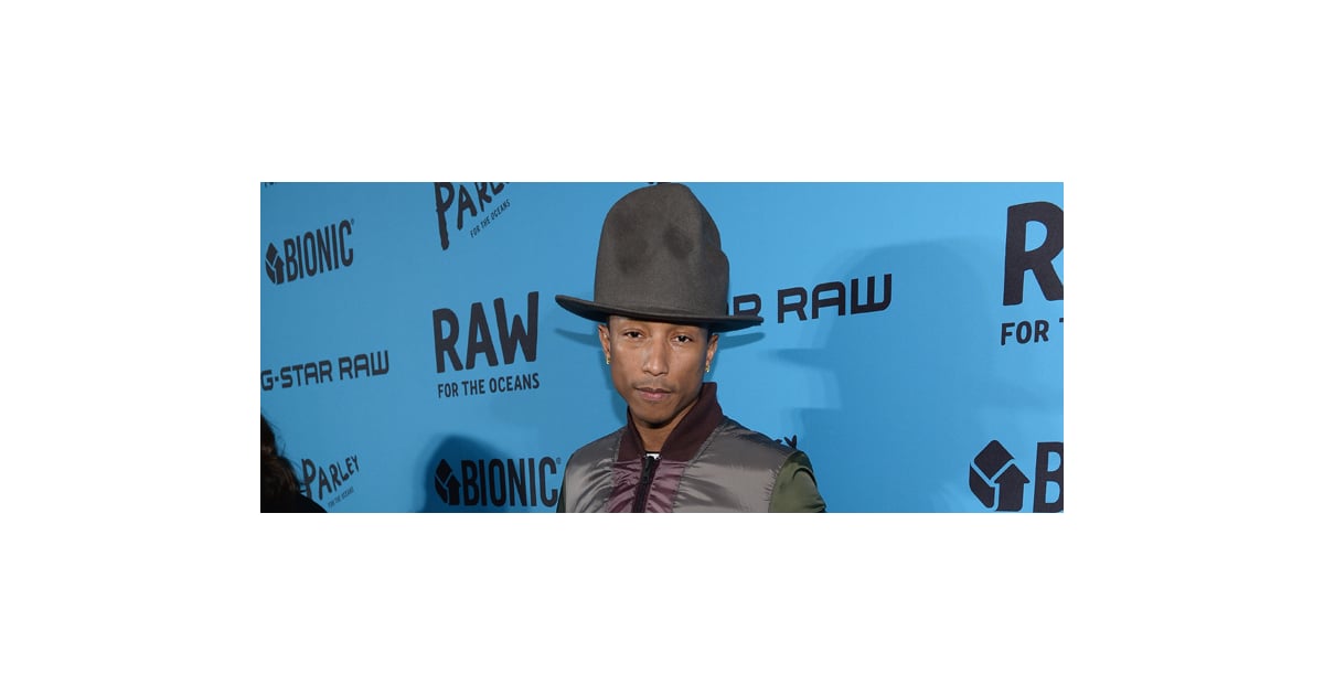 Pharrell Williams's Grammys Hat | Pictures | POPSUGAR Fashion