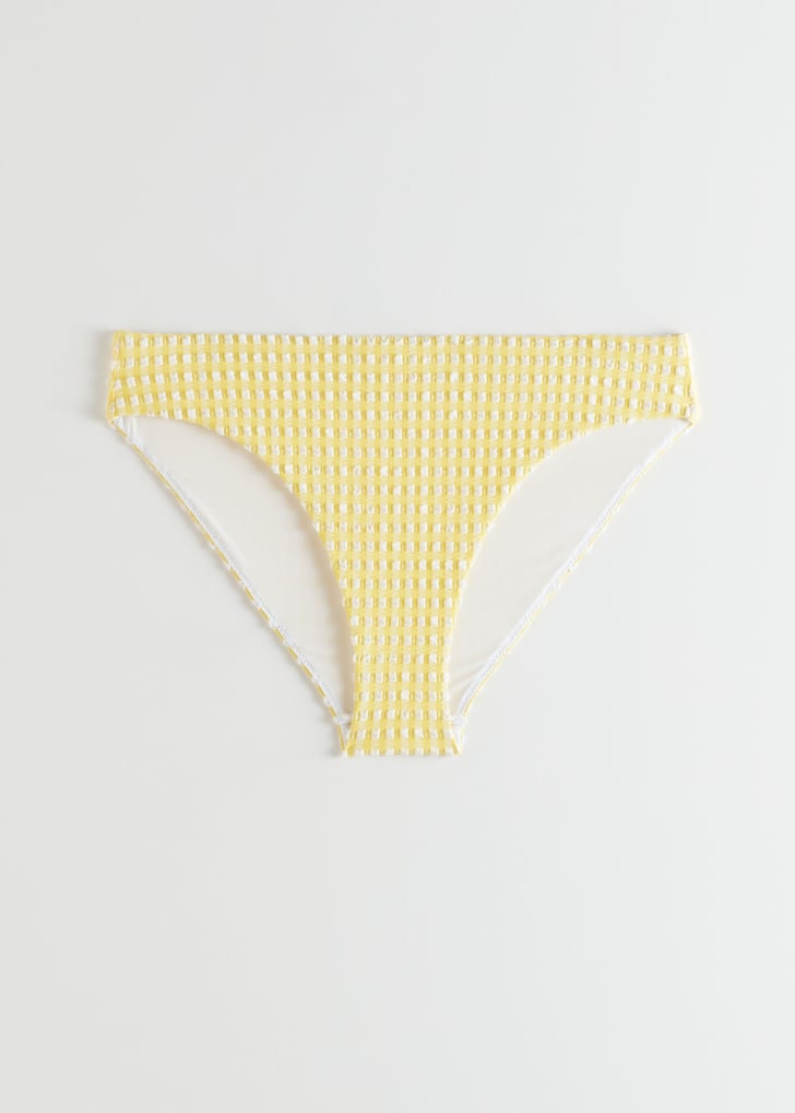 And Other Stories Seersucker Bikini Briefs Retro Swimsuits In Harry