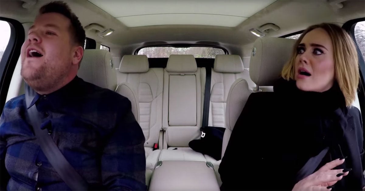 Adele Carpool Karaoke Video | POPSUGAR Celebrity