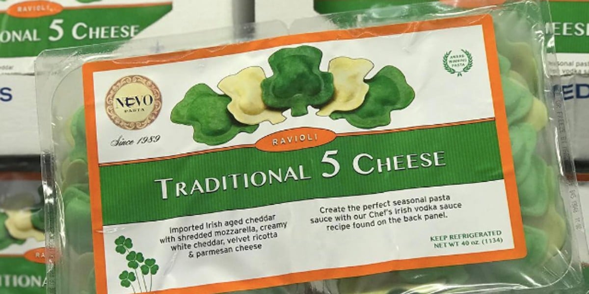 Shamrock-Shaped Ravioli at Costco | PS Food