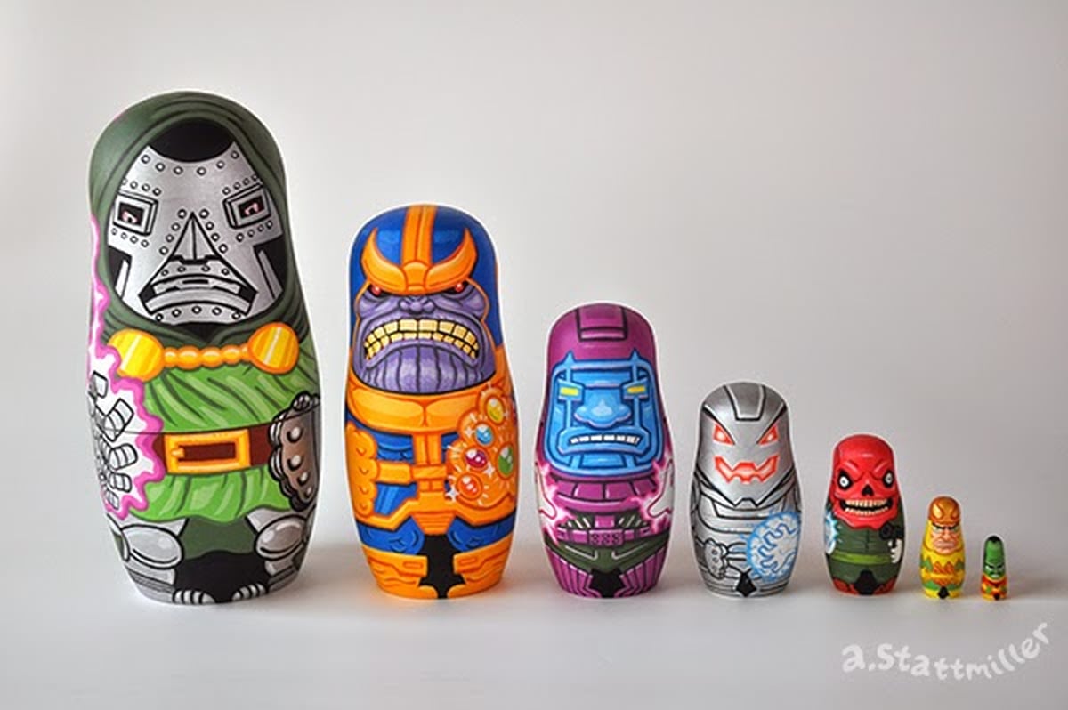 Geeky Nesting Dolls | POPSUGAR Tech