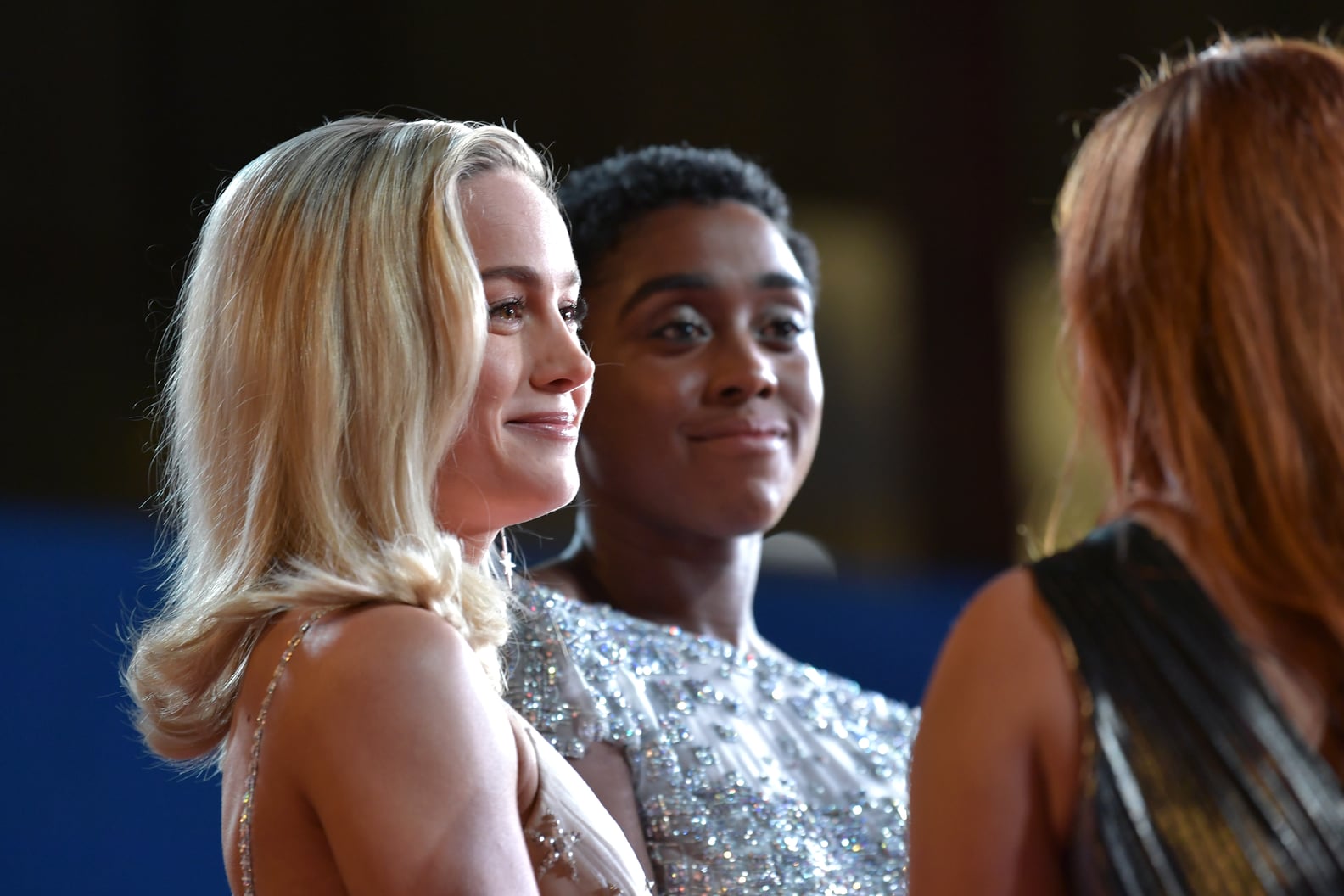 Pictures of Brie Larson, Lashana Lynch, and Gemma Chan | PS Celebrity
