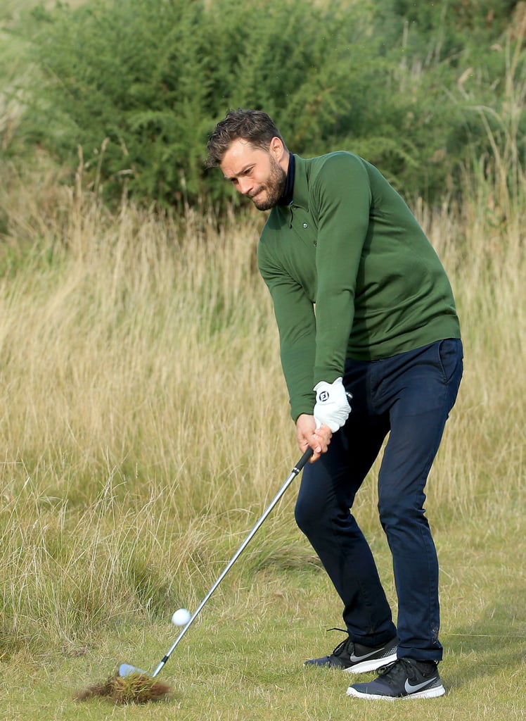 Jamie Dornan Golfing Pictures | POPSUGAR Celebrity